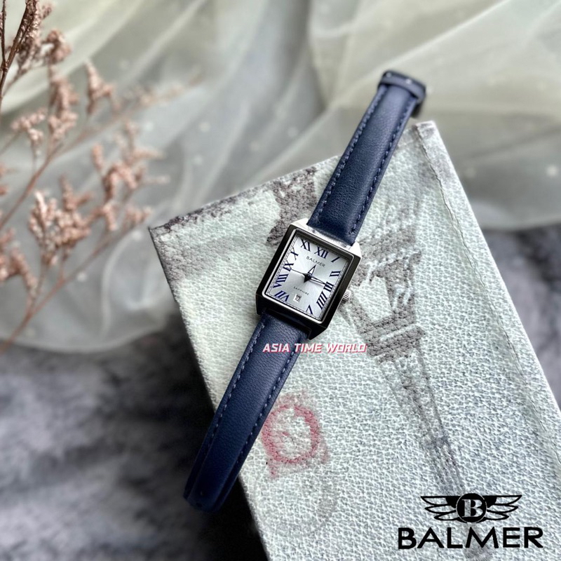 [Original] Balmer 8194L SS-5 Elegance Sapphire Women Watch with Silver ...