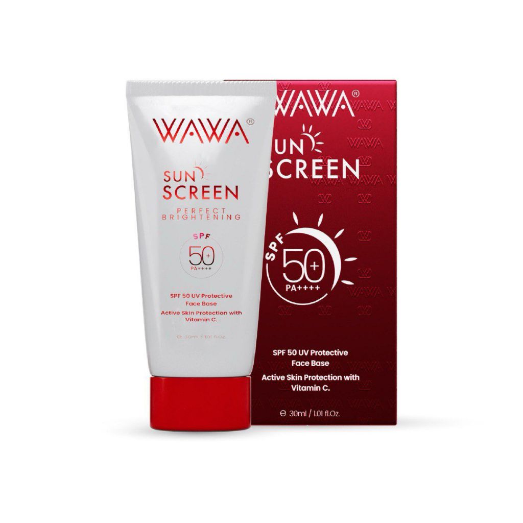 Wawa Sunscreen SPF50 (100% Original HQ) - UVA/UVB Protection, Water Resistant , Non Greasy ...