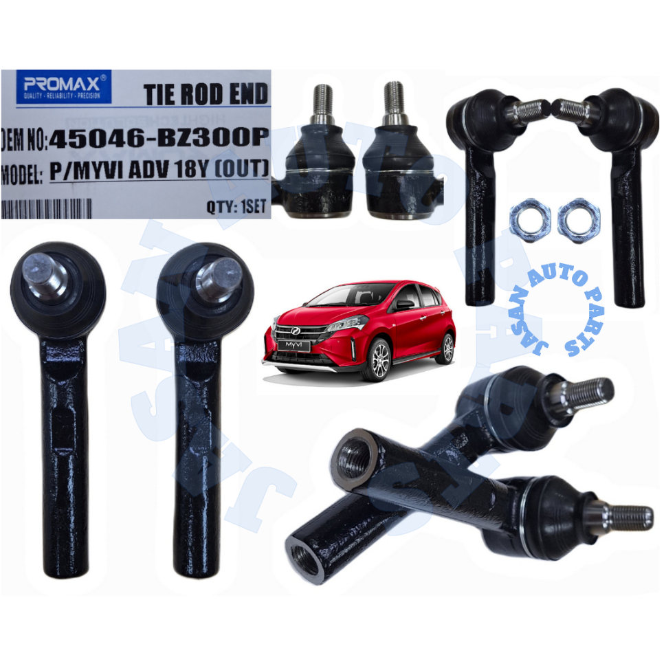 TIE ROD END PERODUA MYVI ADVANCE 2018 (OUT) | Shopee Malaysia
