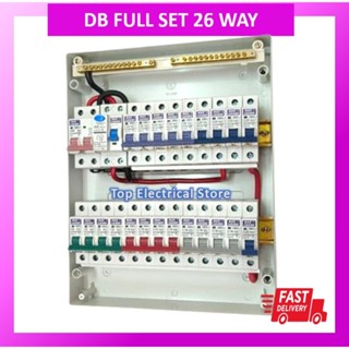DB BOX 26 WAY (FULL SET) EPS/MAXGUARD DISTRIBUTION BOARD SIRIM APPROVED ...