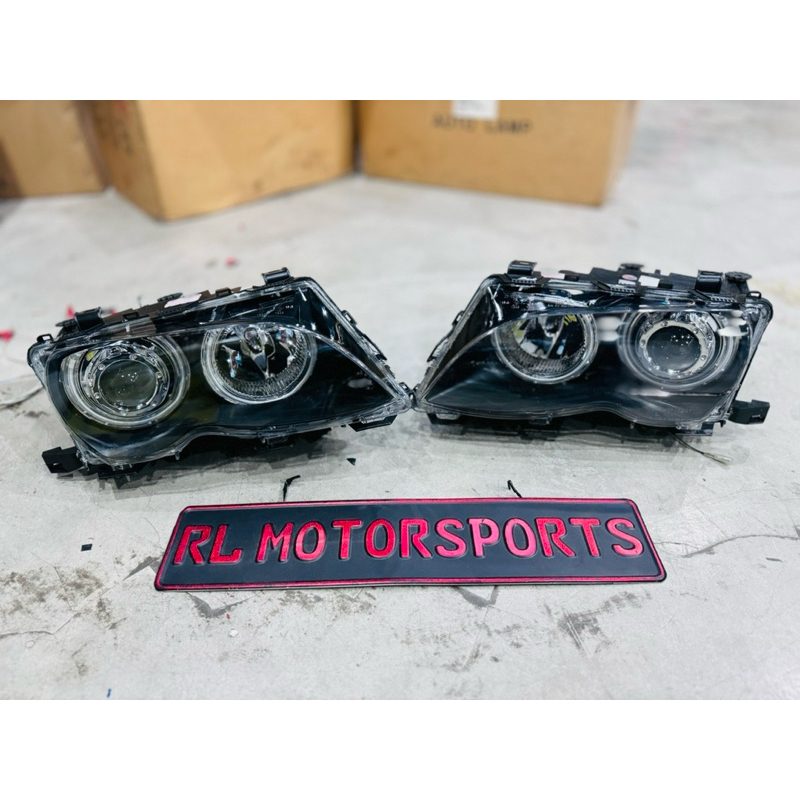 Bmw e46 LCI 2 4 door sedan coupe 1998 1999 2001 2002 2003 front ...