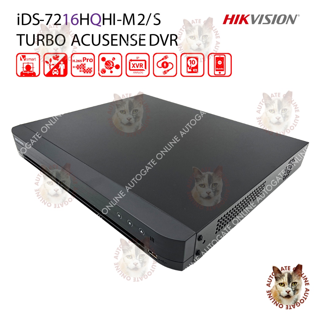 HIKVISION CCTV DVR 16CH Digital Video Recorder/Decorder Turbo HD 16 ...