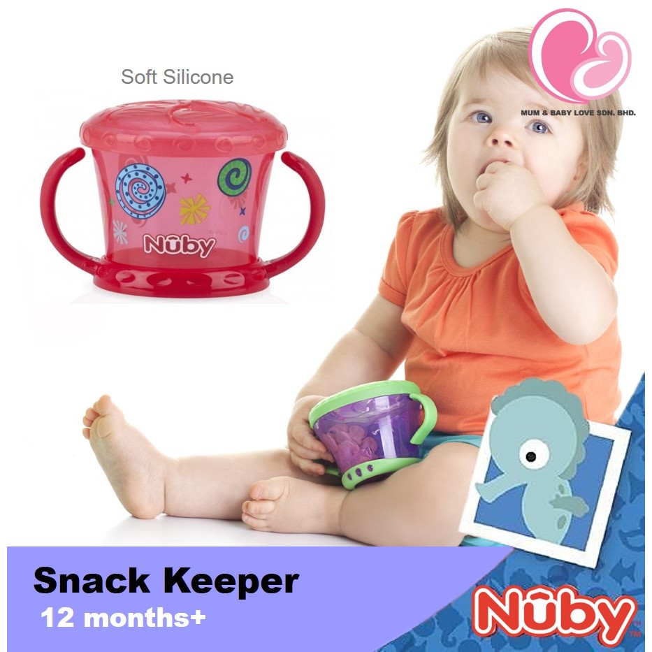Nuby Snack Keeper (12 months+) 1pc | Shopee Malaysia