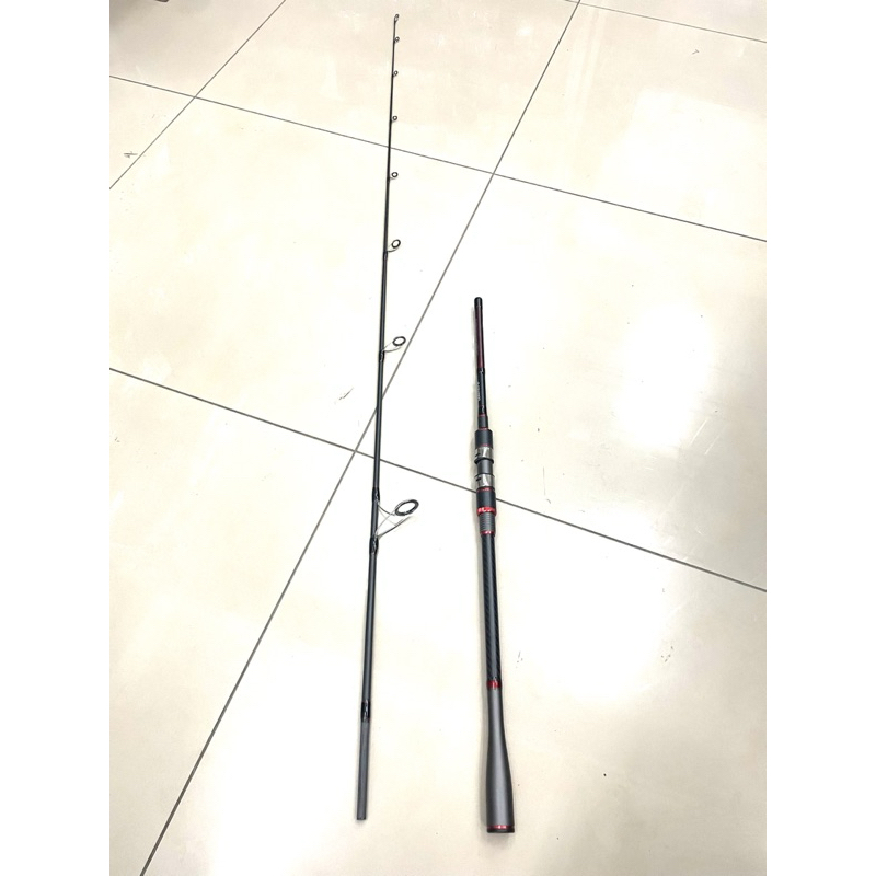 TORIKUMU ESA 7kaki 12-40lb solid tip rod spinning patin rod | Shopee ...
