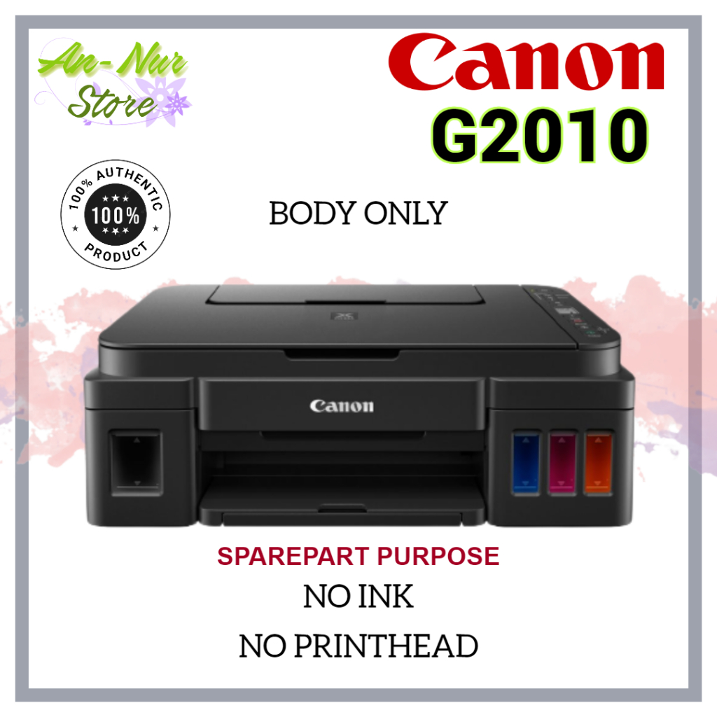 CANON PIXMA G2010 (PRINT SCAN COPY) REFILLABLE INK TANK PRINTER (BODY ...