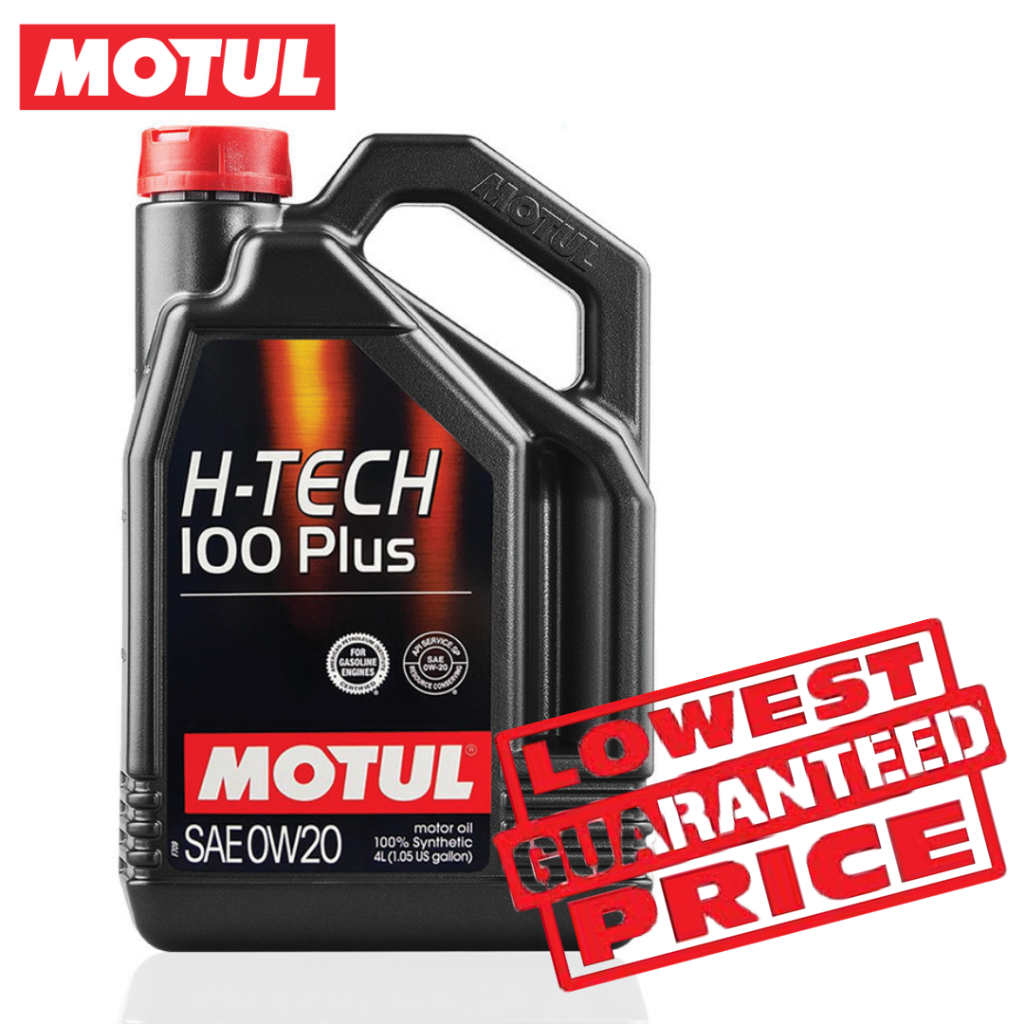 MOTUL H-TECH 100 PLUS 0W20 4L 100% Synthetic SP Engine Oil | Shopee ...