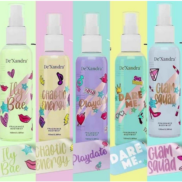 🔥(ORI)🔥 (ALL) DE'XANDRA BOSY MIST / DE'XANDRA BODY SPRAY / BODY ...