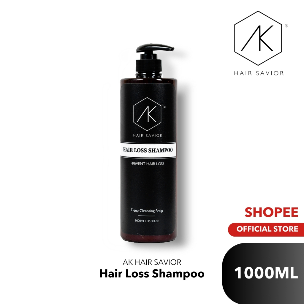 "AK HAIR SAVIOR" Hair Loss Shampoo 1000ML | Shopee Malaysia