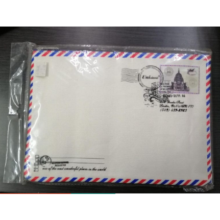 UniClassic Canvas Envelope Zip Bag | Shopee Malaysia