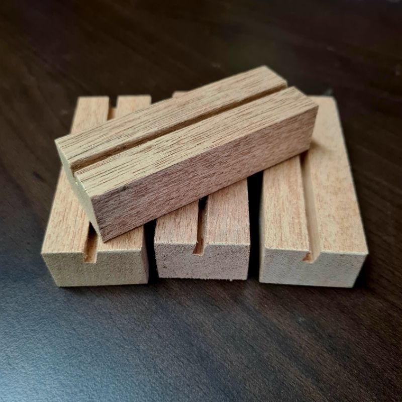 [Ready Stock] Wooden Stand Card Holder/Wood Photo Stand/Wedding Card ...