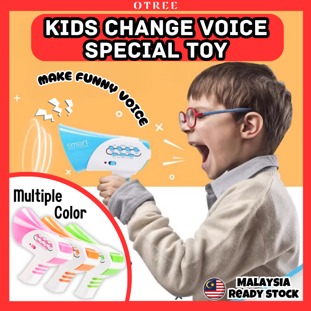 🌈MUSIC Toy🌈Kids Smart Magic Speaker Voice Changer Talking Mega phone ...