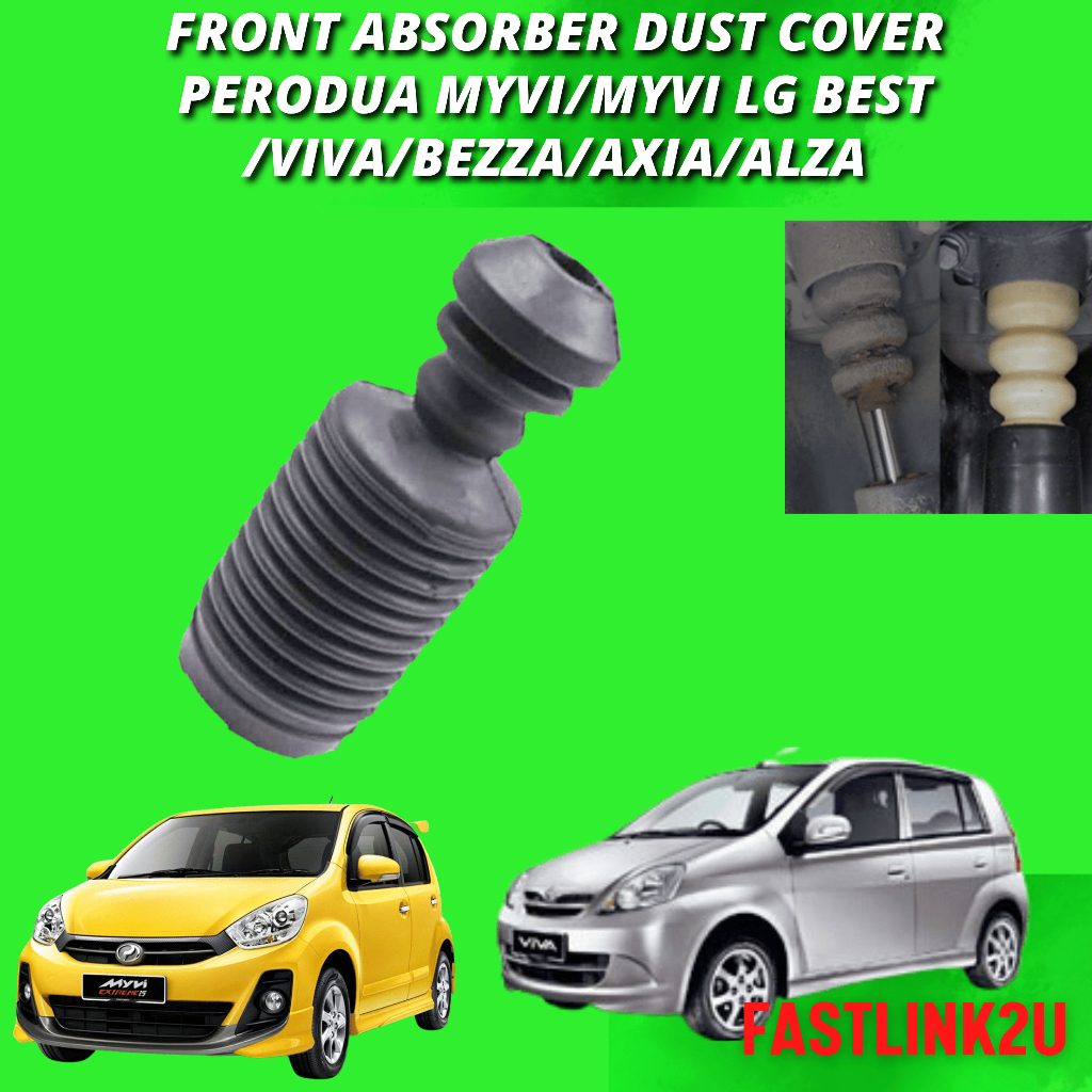 Fastlink Perodua Myvi Viva Front Absorber Dust Cover 100% New High ...