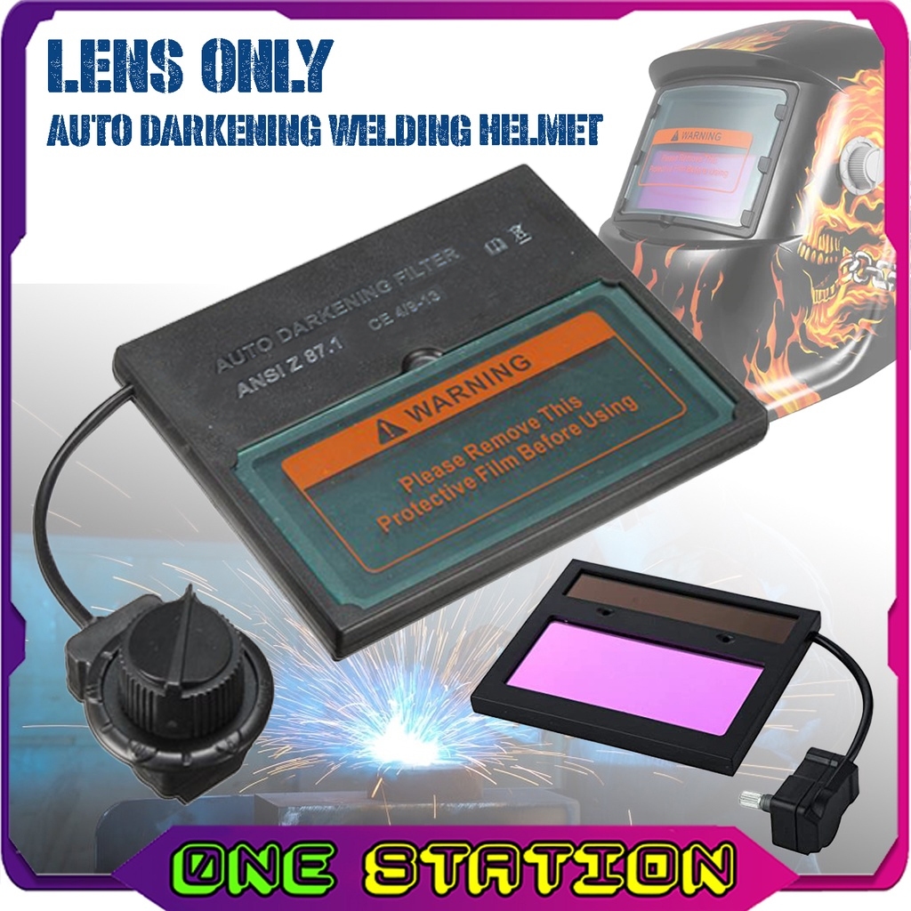 LENS FOR AUTO DARKENING WELDING HELMET MASK AUTOMATIC FILTER SHADE UV ...