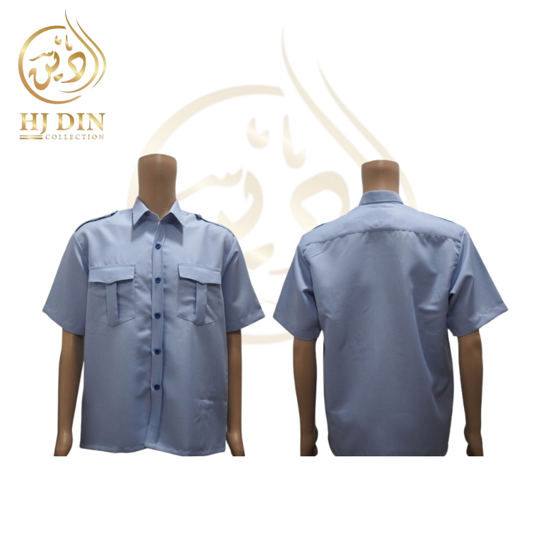 UNIFORM BOMBA LENGAN PENDEK (BIRU MUDA) | Shopee Malaysia
