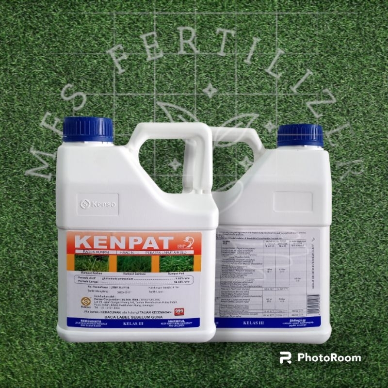 KENSO KENPAT 4L | RACUN RUMPUT RUMPAI UNTUK PENJAGAAN TANAMAN🌱 | Shopee ...