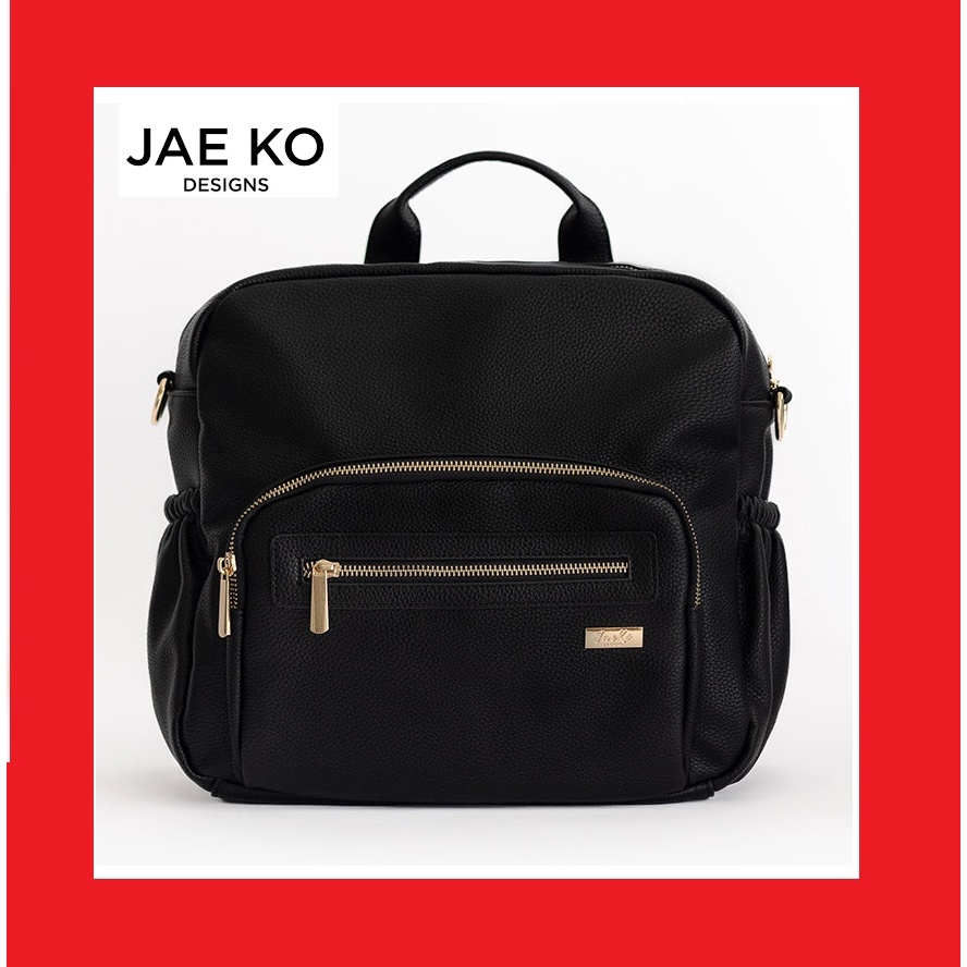 Jae Ko Design Original Diaper Bag (FREE Messenger Strap and Binky Pod ...