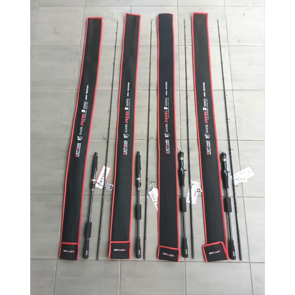 PROMAX EXTEND SHARK J3 SERIES SPINNING/BAITCASTING(BC) ROD | Shopee ...