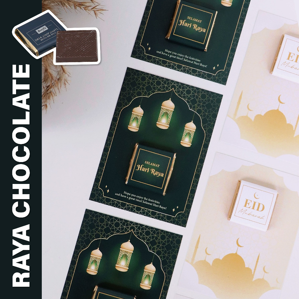 OHJOLLY 1Pcs Raya Gift Set Raya Berlys Chocolate Doorgift Hadiah Raya ...