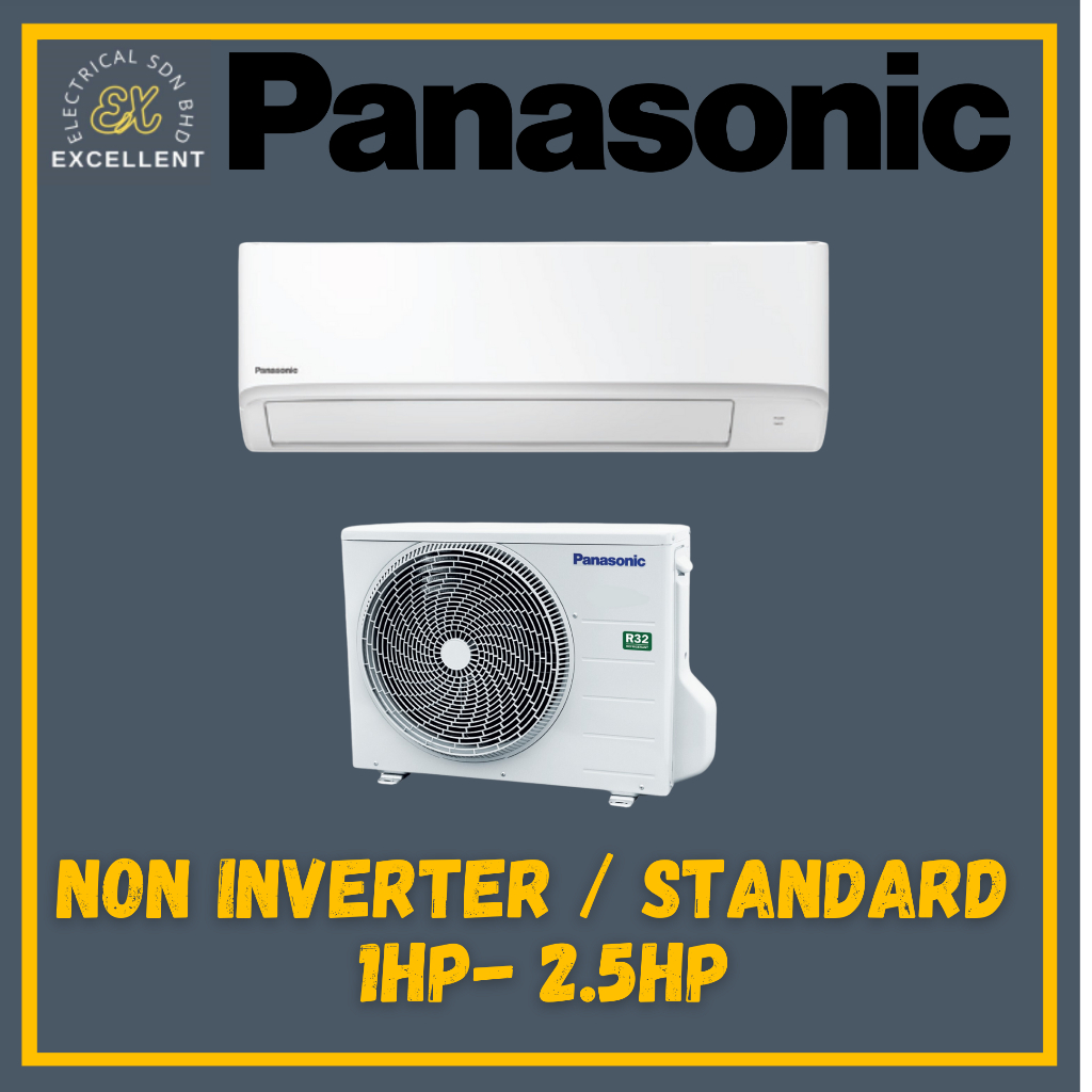 PANASONIC 1.0 / 1.5 / 2.0 / 2.5HP CS-PN9/PN12 /PN18/PN24 WKH Standard ...