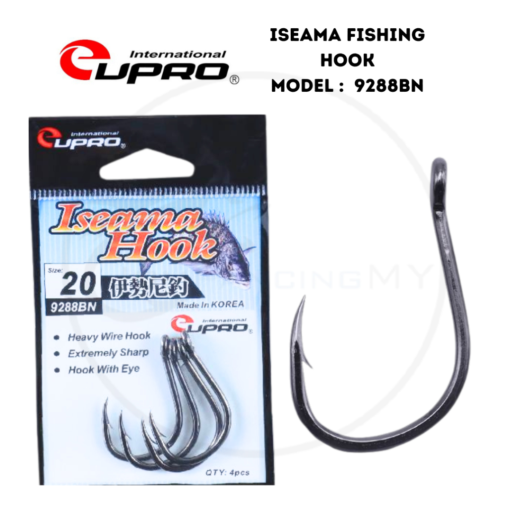 Eupro 9288BN Iseama Fishing Hook Mata Kail Pancing Iseama Eupro | Shopee Malaysia