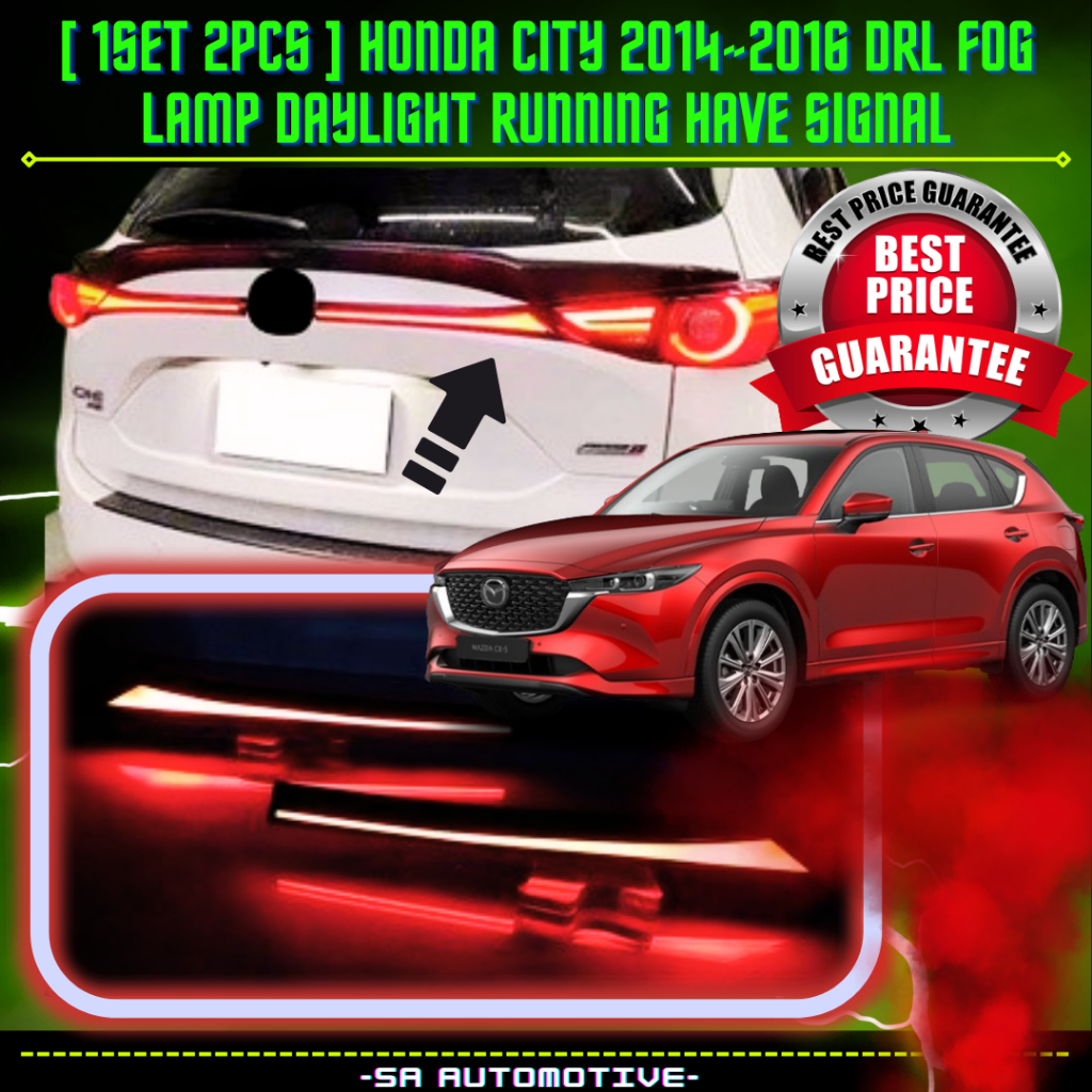 MAZDA CX5 Trunk Tail Light 2017 - 2020 LED Rear Fog Lamp Brake Light Dynamic Turn Signal ...