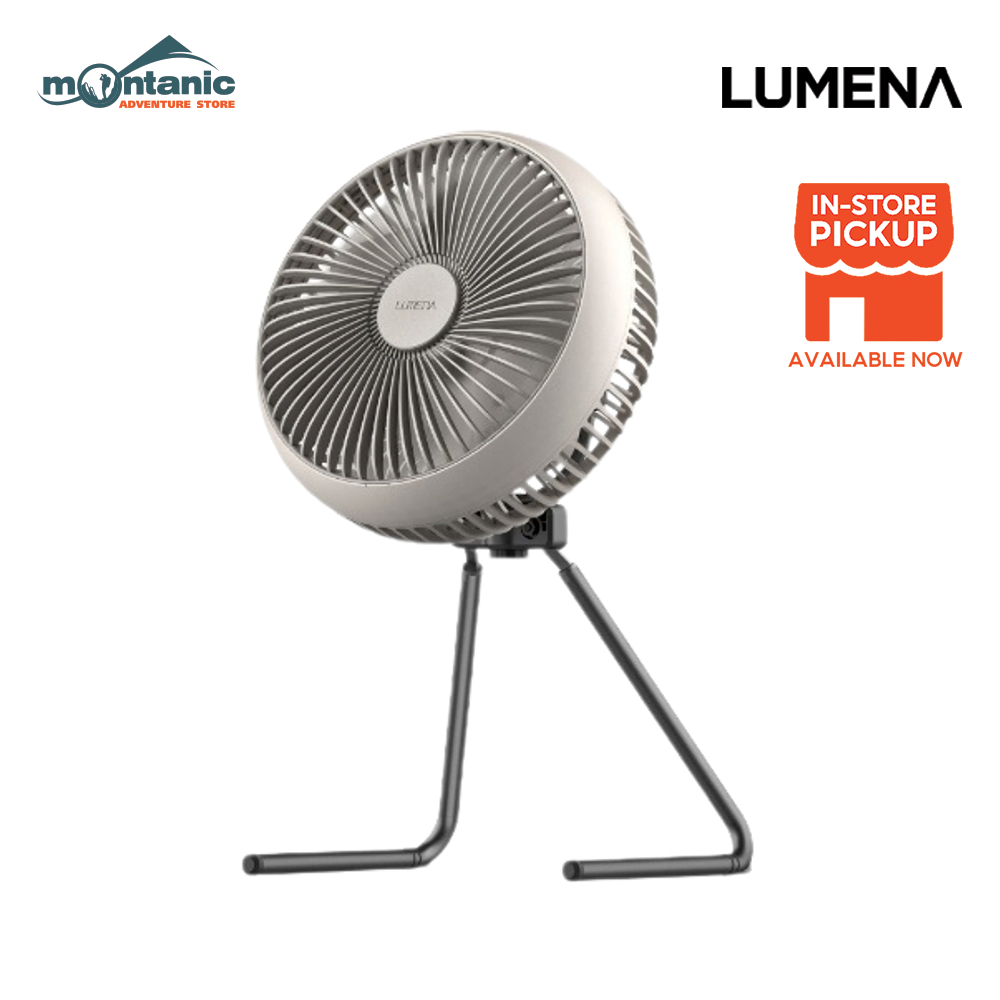 Lumena Wireless Circulator Rechargeable Small Portable Fan Boost Kipas ...