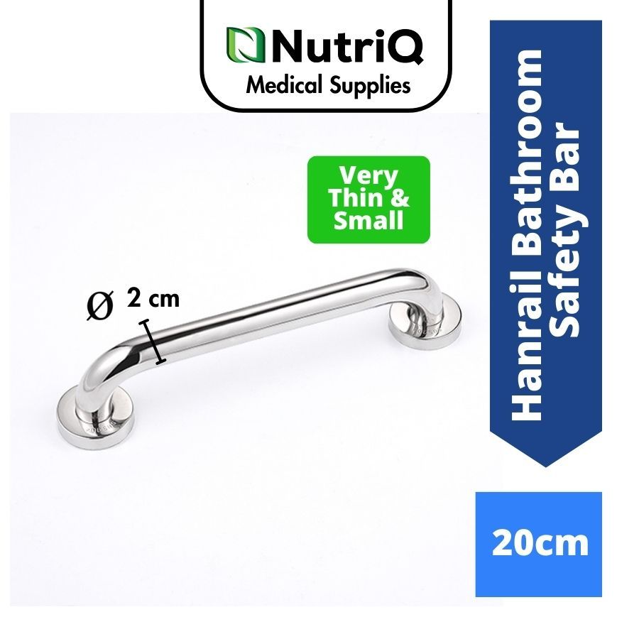 Handle Bar Handrail Toilet Bathroom Anti Slip Grab Bars 厕所扶手 Safety For ...