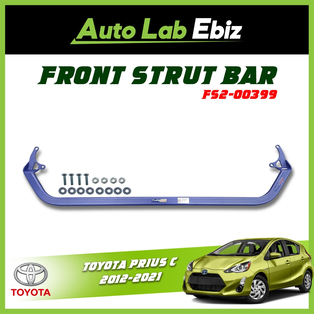 TOYOTA PRIUS C 2012-2021 TypeOne Safety Front Strut Bar (FS2-00399 ...