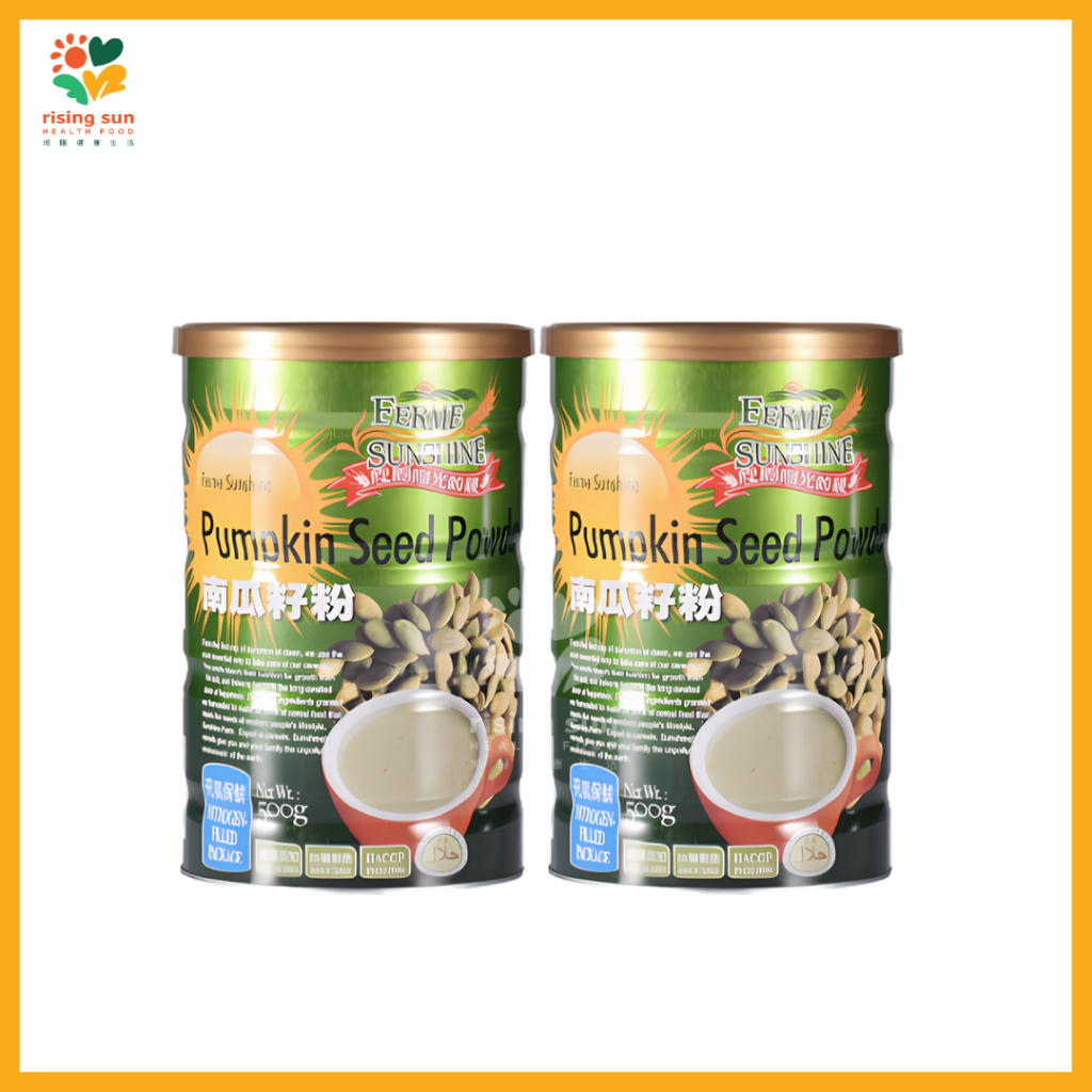 Ferme Sunshine Pumpkin Seed Powder (500g x 2) - Twin Packs | Shopee ...