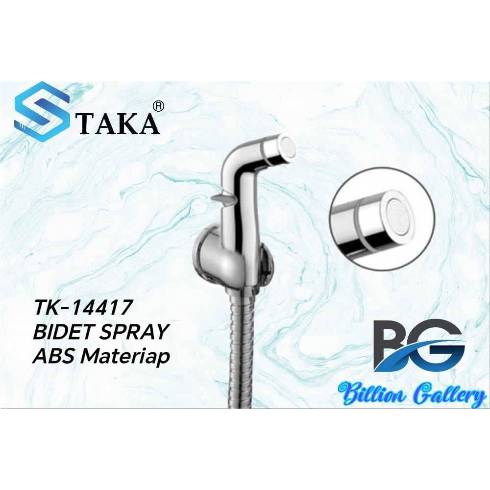 TAKA TK-14417 BIdet Spray WITH HOSE (FULL SET) | Shopee Malaysia