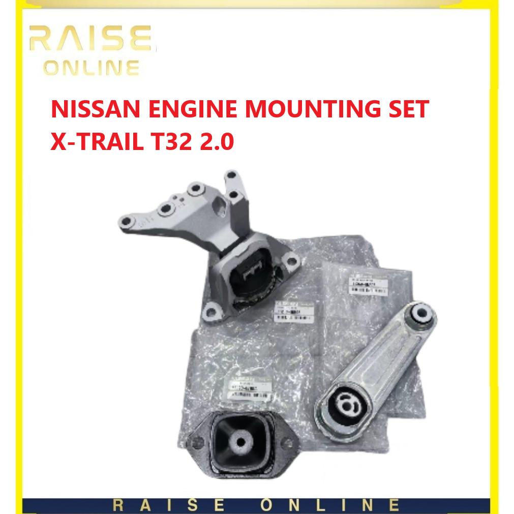 100% ORIGINAL NISSAN ENGINE MOUNTING SET X-TRAIL T32 2.0 | Shopee Malaysia