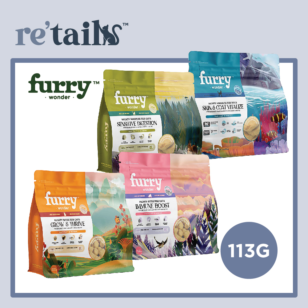 Furry Wonder Freeze Dried Raw (113g) Super Premium Cat Food Cat Treat ...