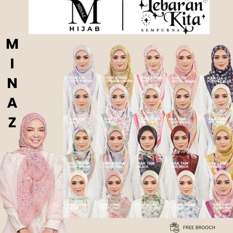 MINAZ [New Release Raya 2024] Lebaran Kita Sempurna B45 B55 | Shopee ...