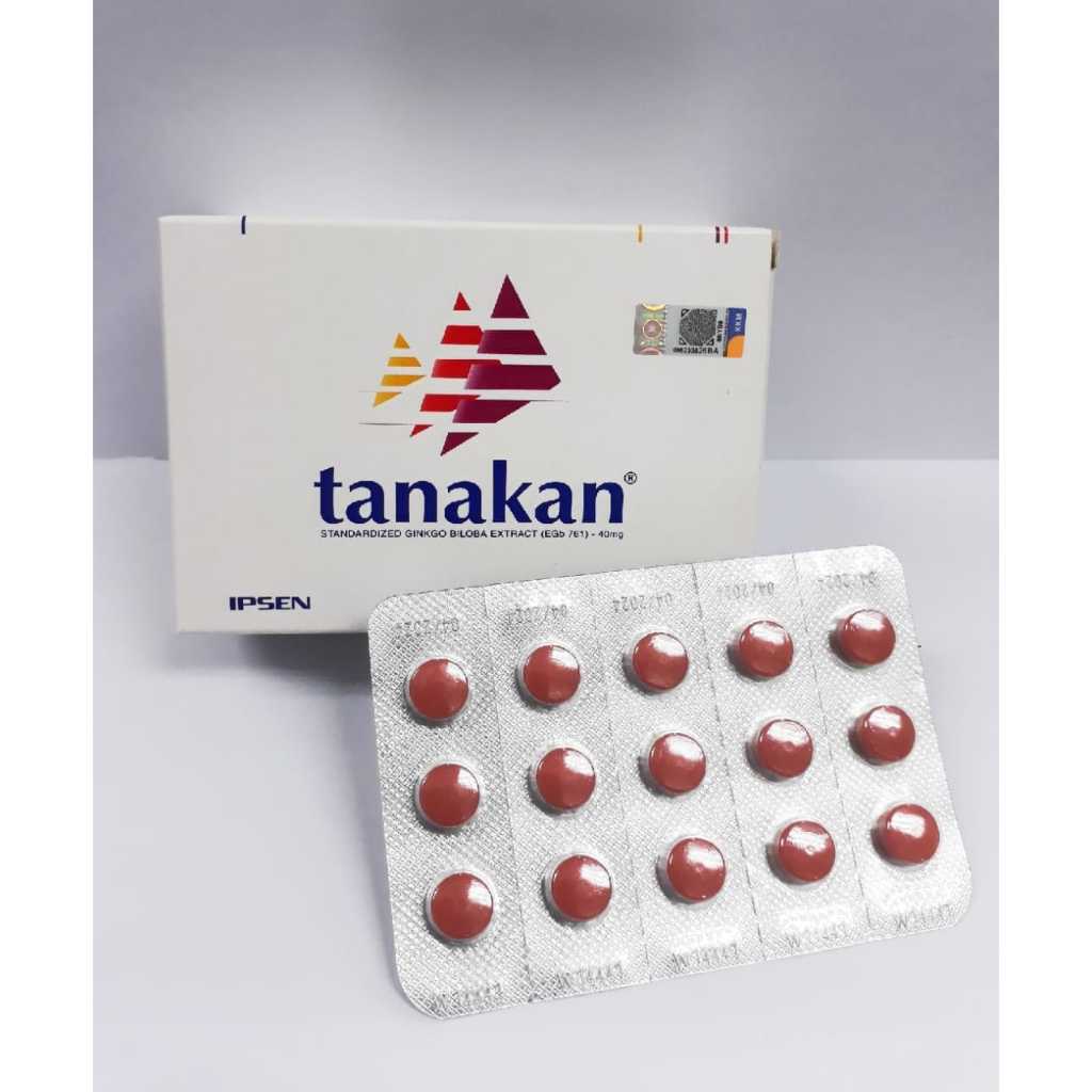 Tanakan Standardized Ginkgo Biloba Extract 40 mg Tablet (6 x 15's) | Shopee Malaysia