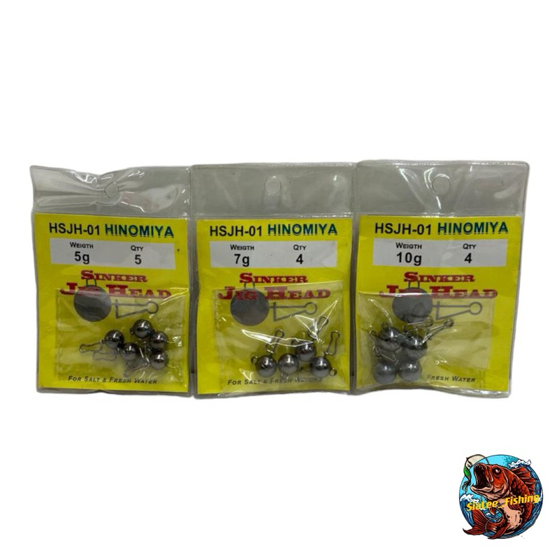 🍎🍎🍎HINOMIYA NEW TYPE HSJH-01 JIG HEAD🍎🍎🍎 | Shopee Malaysia