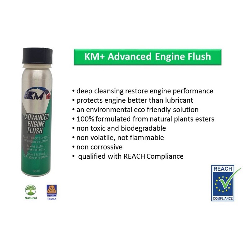 KM+ Advance Engine Flush | Shopee Malaysia