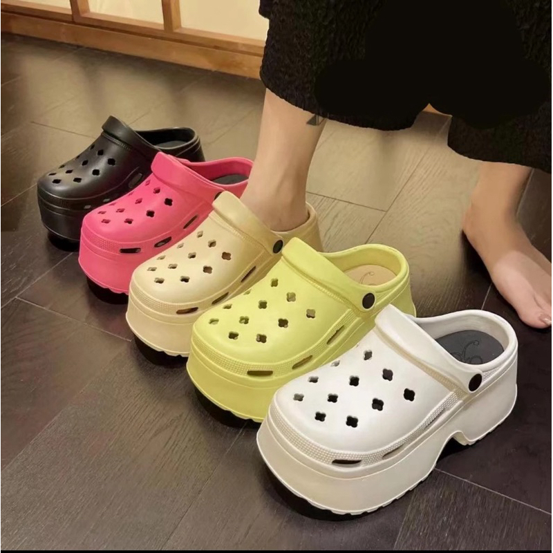 9cm Super High Heel Chunky Women Platform Sandals EVA Material Soft ...