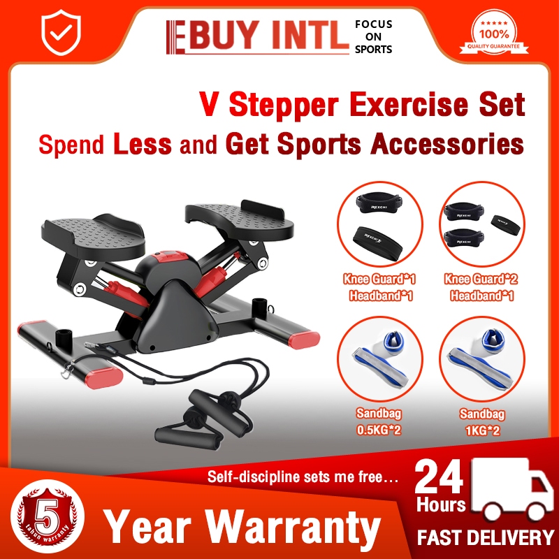 🔥Ready Stock🔥V Stepper Exercise Machine Set At Home Outdoor Fitness Leg ...