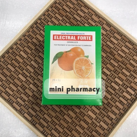 ELECTRAL FORTE Granules 1 Box 20s 006635 - Oral Rehydration Salts ...