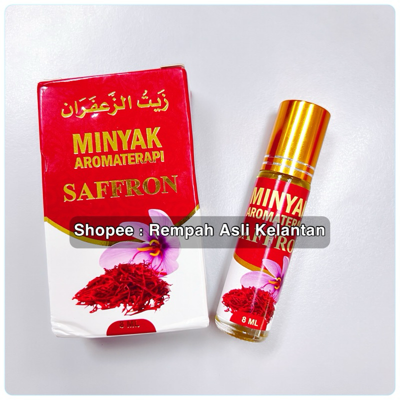 MINYAK AROMATERAPI SAFFRON 8ml | Shopee Malaysia