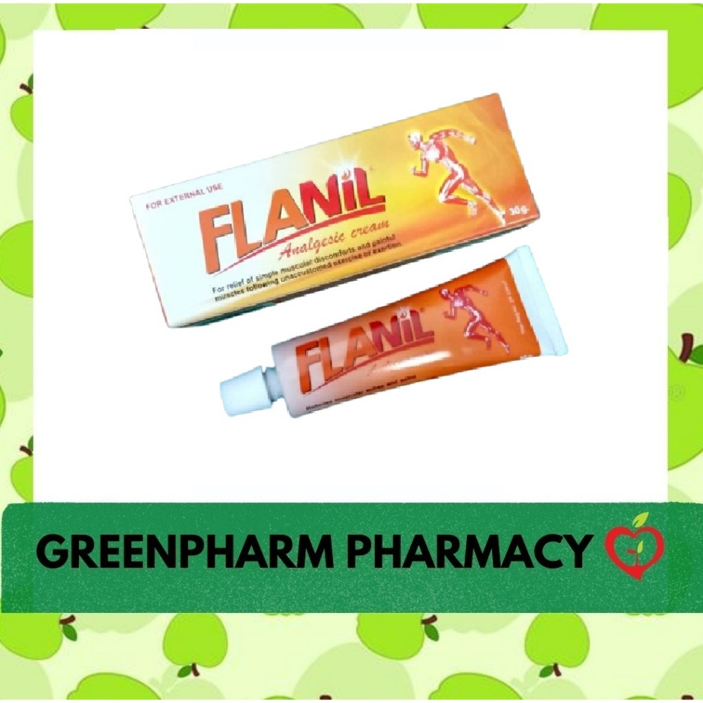 Flanil Analgesic Cream 30g (EXP: 09/2024) | Shopee Malaysia