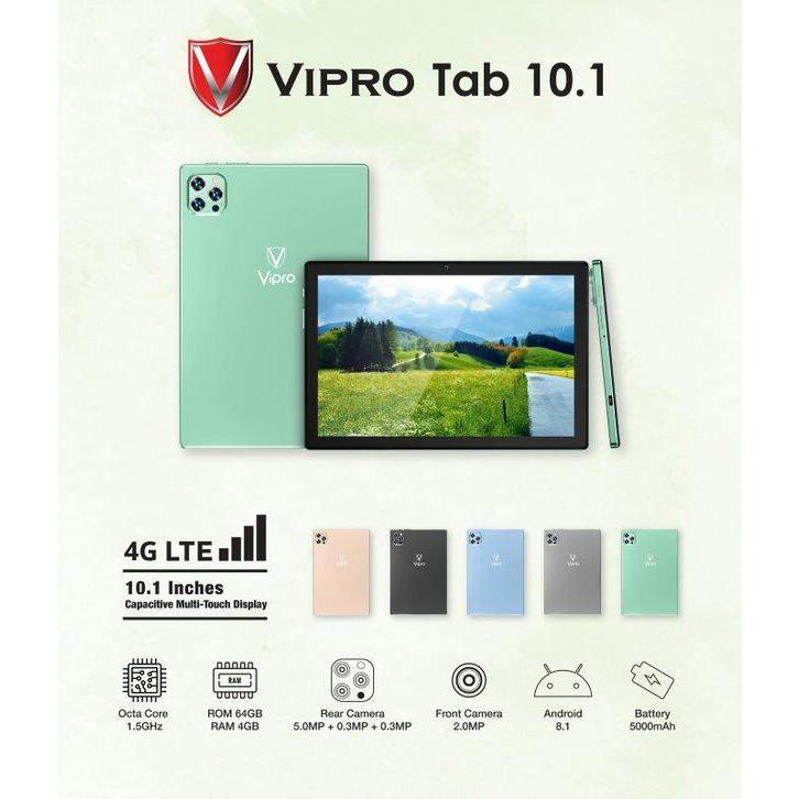 Vipro Tab10 10.1 inches - 4GB RAM+64GBROM (Main) 5.0MP+ (Front) 2.0MP ...