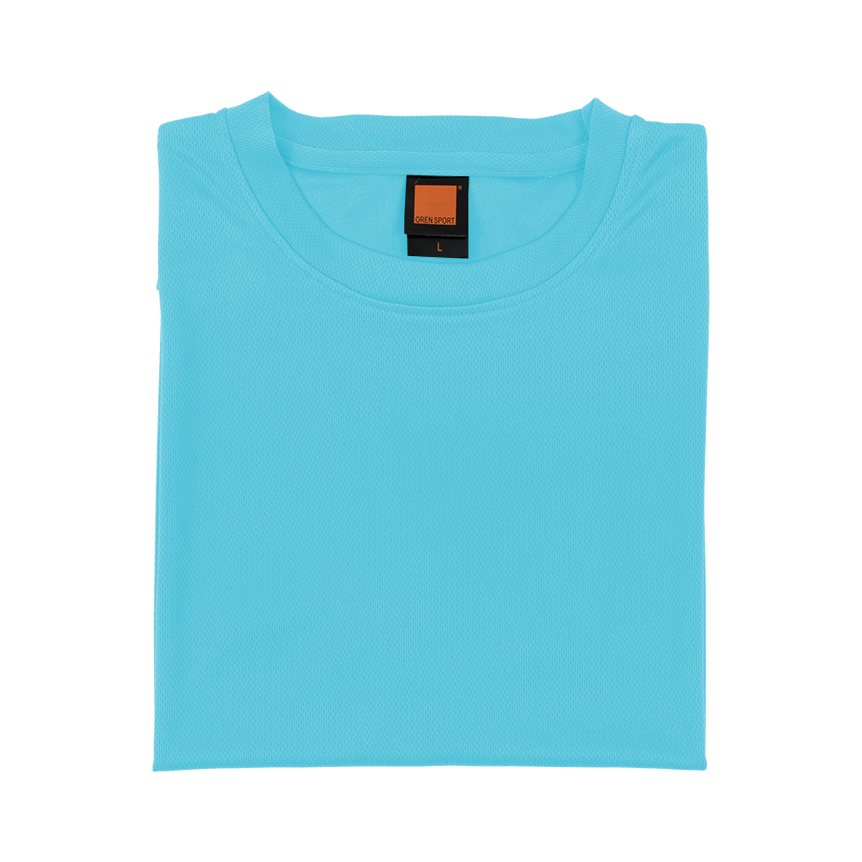 Oren Sport Quick Dry Cool Fit Microfiber Unisex Plain Round Neck ...