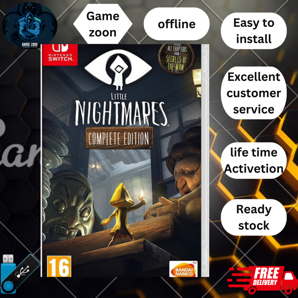 [PC Game] Little Nightmares Complete Edition - Offline 32GB Pendrive ...