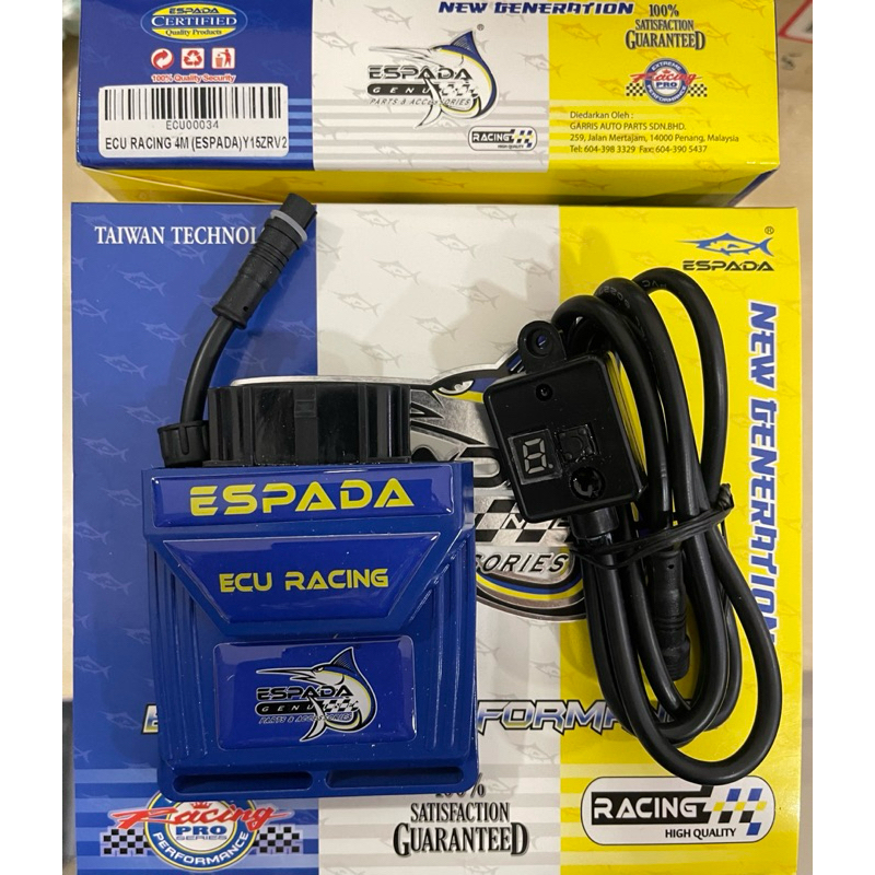 ESPADA YAMAHA Y15ZR Y15 V2 4MAP RACING ECU -(JUST PLUG AND PLAY ...