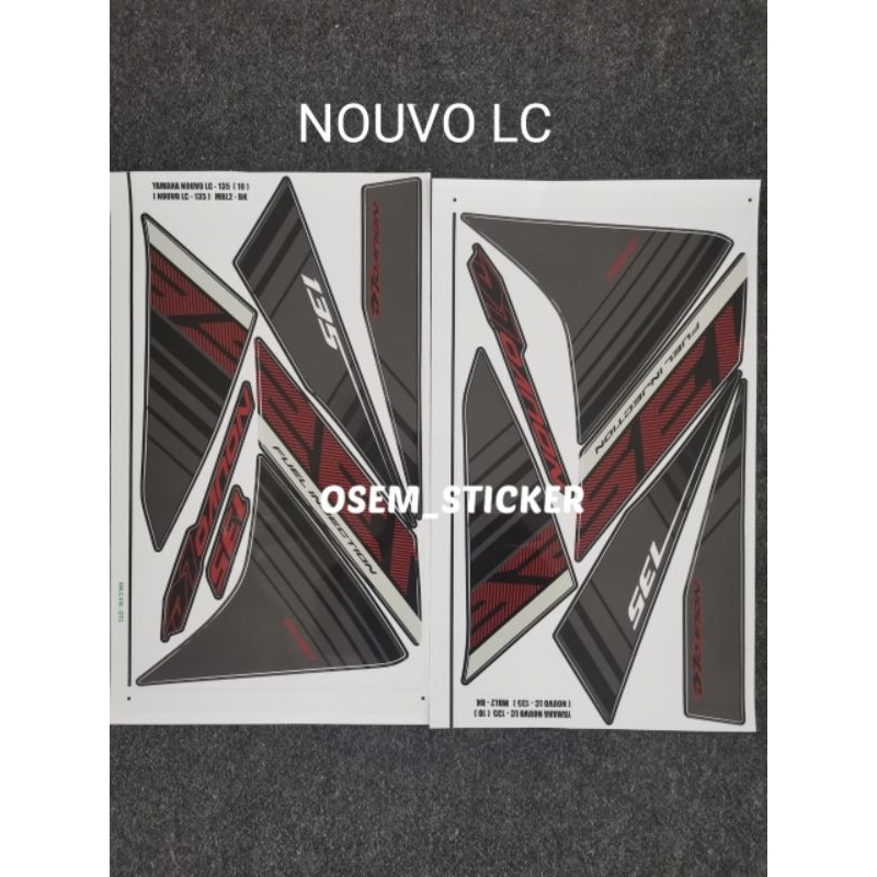 STICKER BATMAN SPORT BONUS/MR3/KRISS/EX5/EX5 FI/NOUVO LC/LAGENDA 115 ...