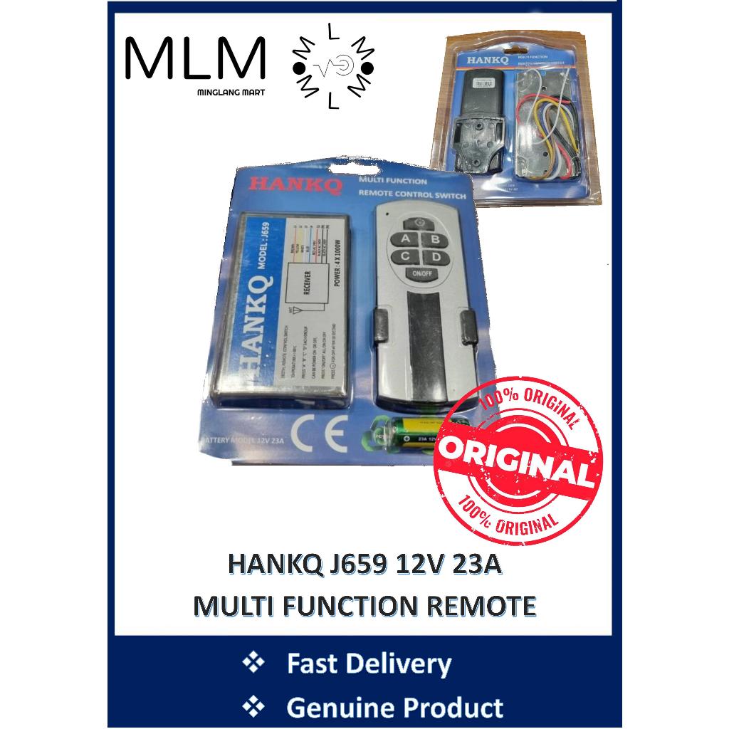 HANKQ J659 12V 23A MULTI FUNCTION REMOTE CONTROL SWITCH | Shopee Malaysia