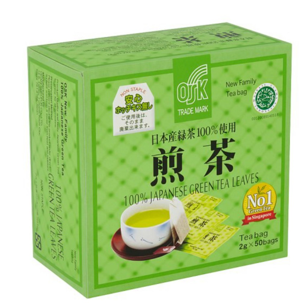 OSK JAPANESE GREEN TEA (50Bags) | Shopee Malaysia