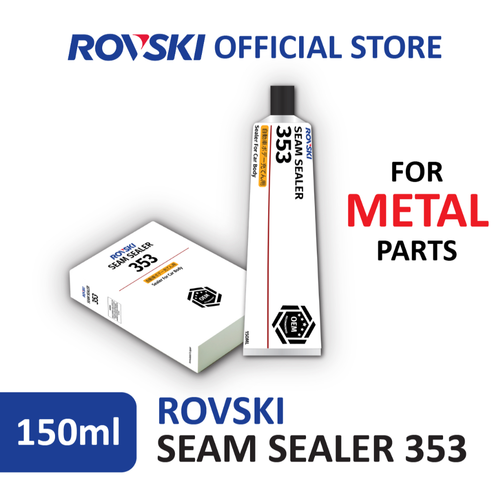 ROVSKI Seam Sealer 353 - for Metal Parts (150ml) | Shopee Malaysia