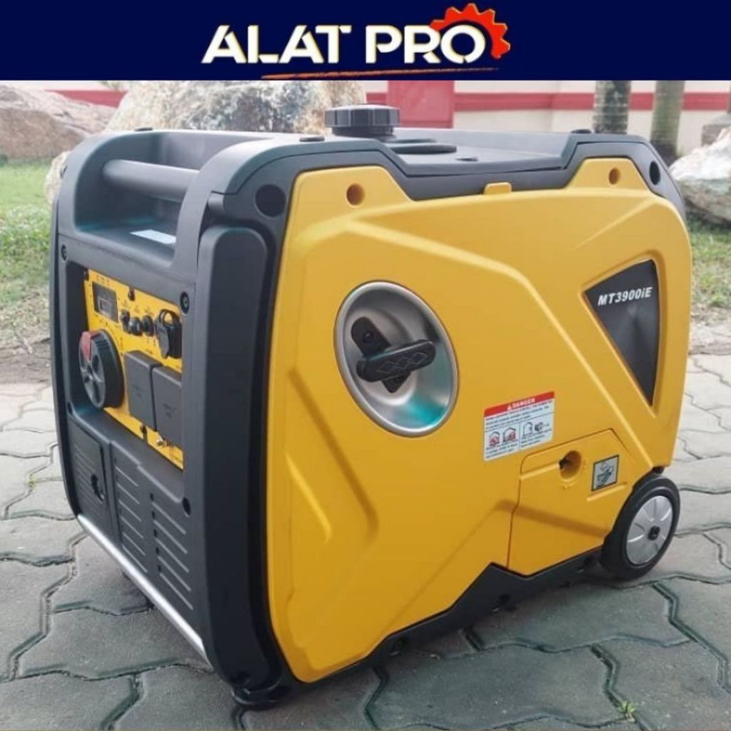 MOTO MT3900IE 3500W/3.5KW 4-Stroke Battery Start Portable Silent Petrol ...